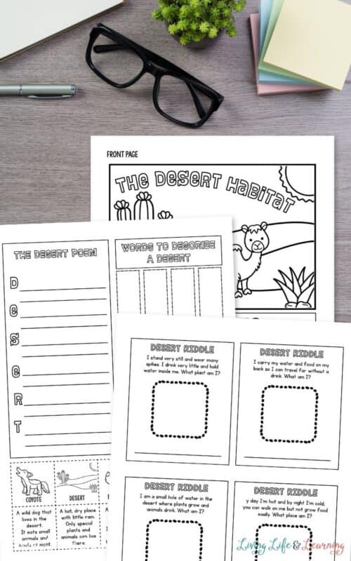 Desert Lapbook: Exploring Desert Habitats Together