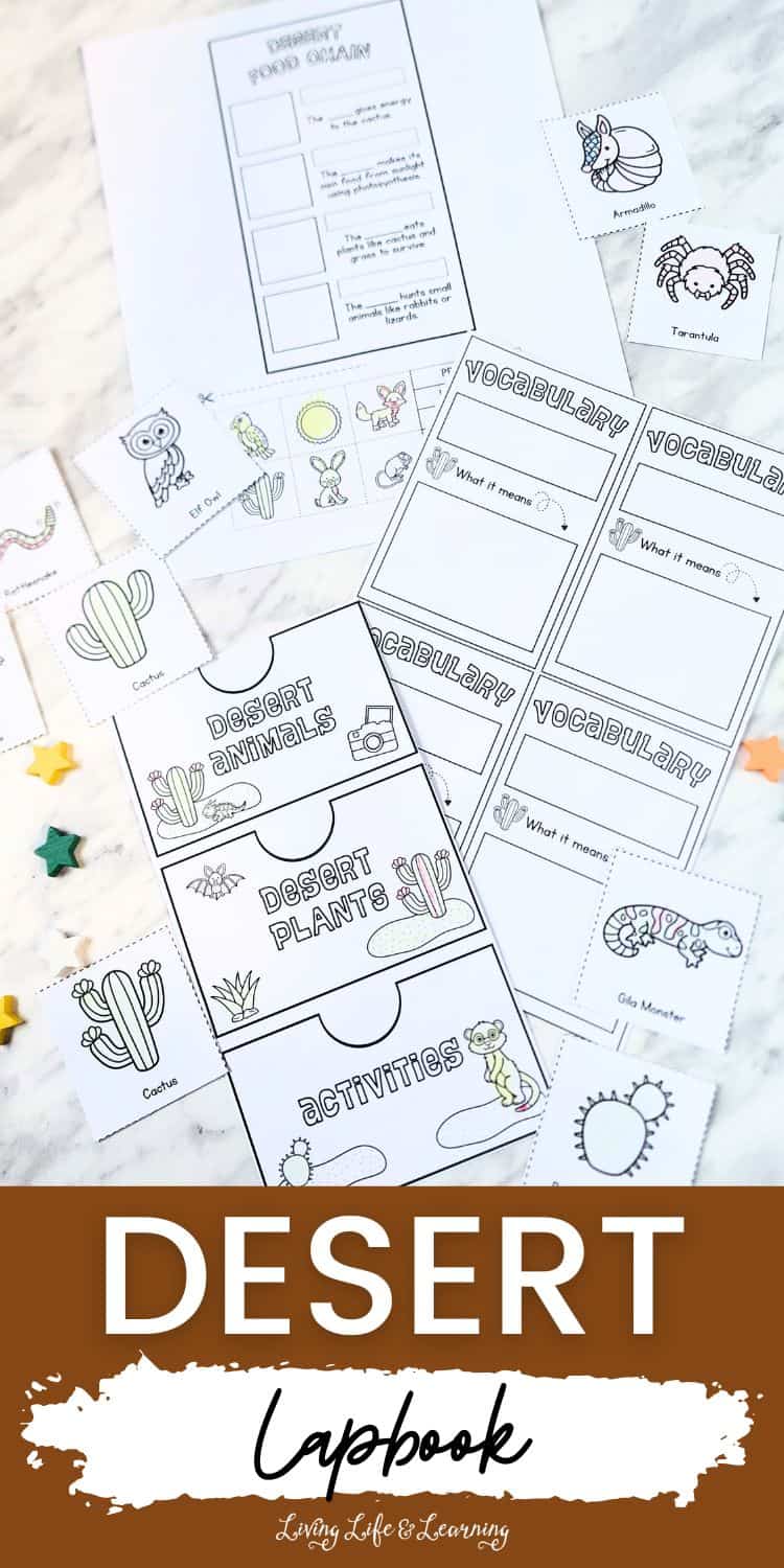 Desert Lapbook: Exploring Desert Habitats Together