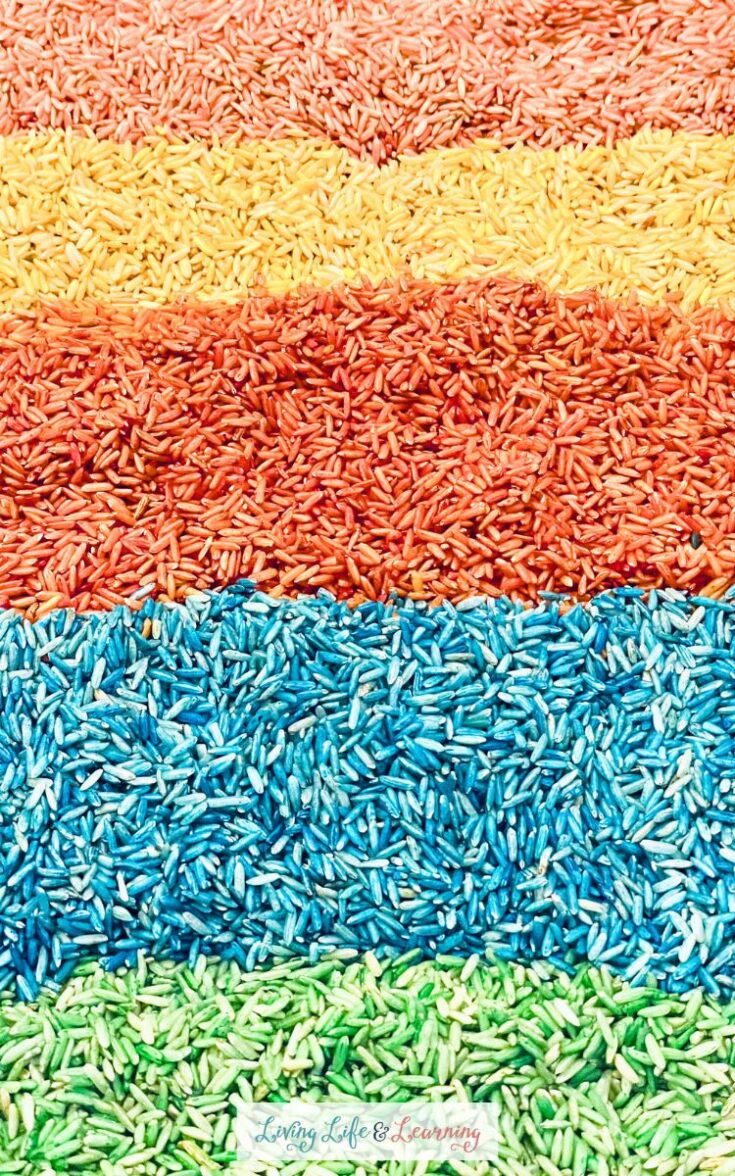 How to Make Colored Rice - Alcohol or Vinegar