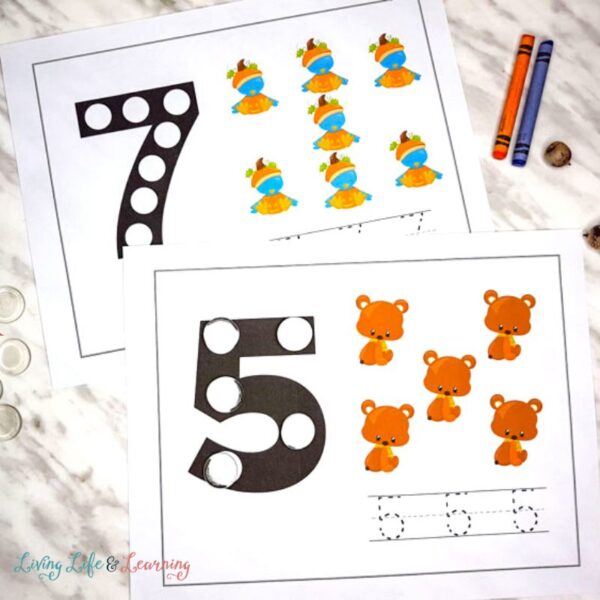 Fall Math Activities for Preschoolers