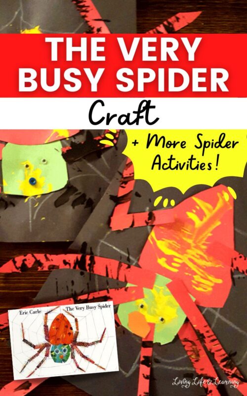 The Very Busy Spider Craft and More Spider Activities