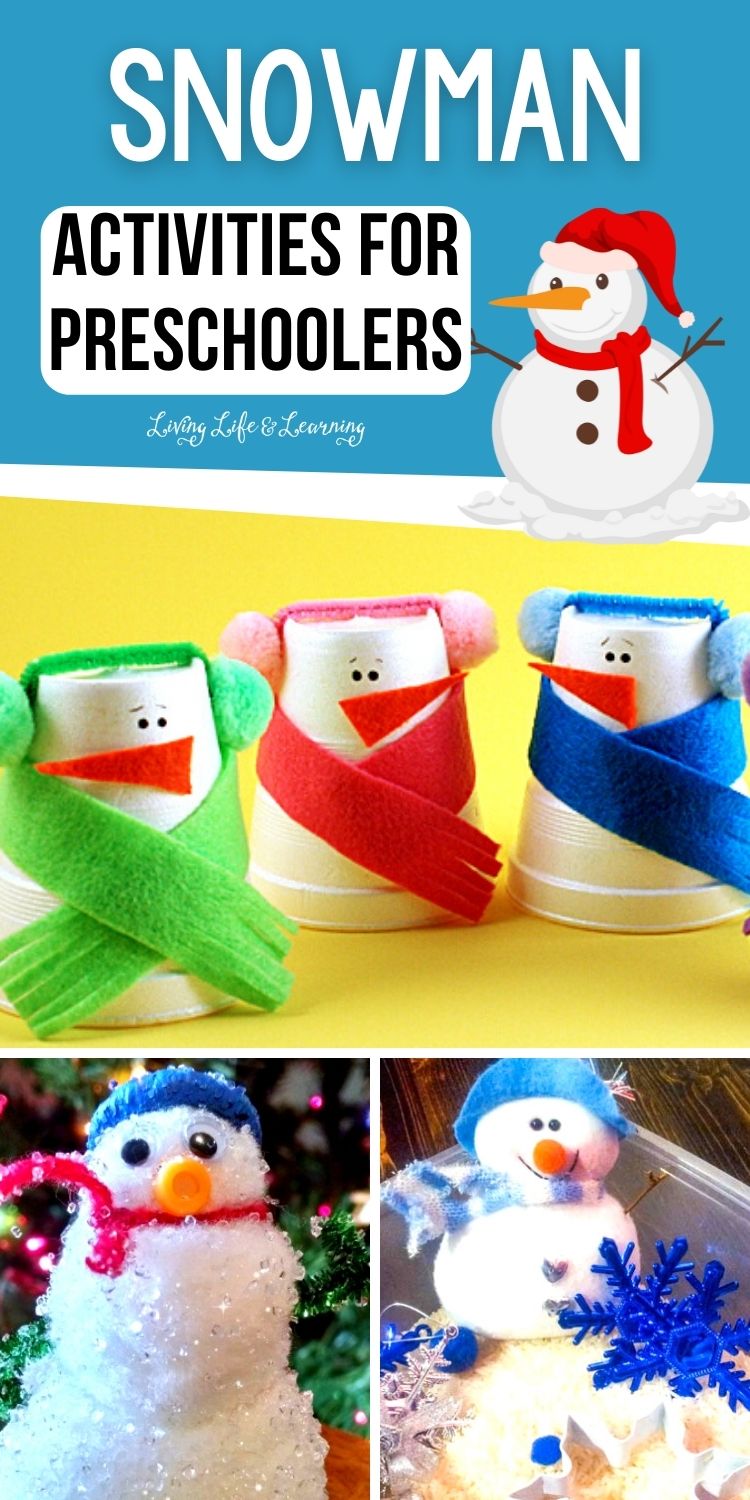 Snowman Activities for Preschoolers