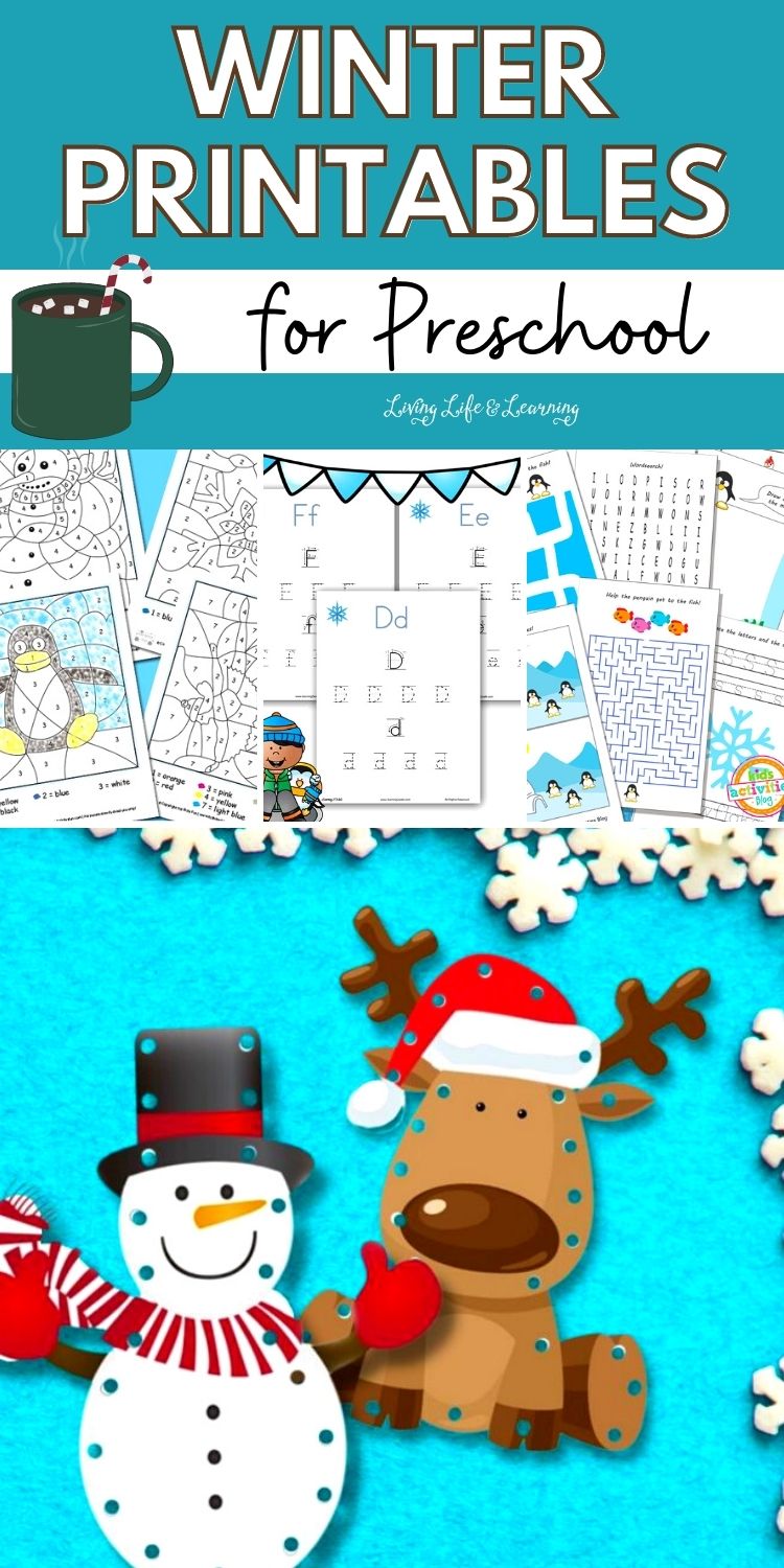 10 Winter Printables for Preschool
