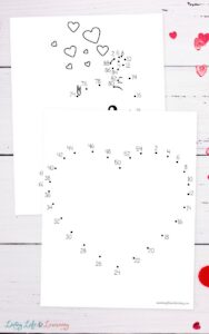 Valentine's Day Connect the Dots Printables