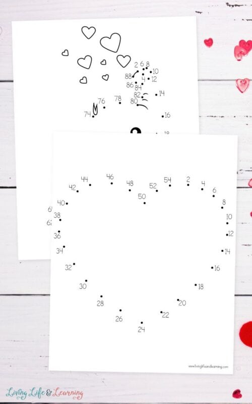 Valentine's Day Connect the Dots Printables
