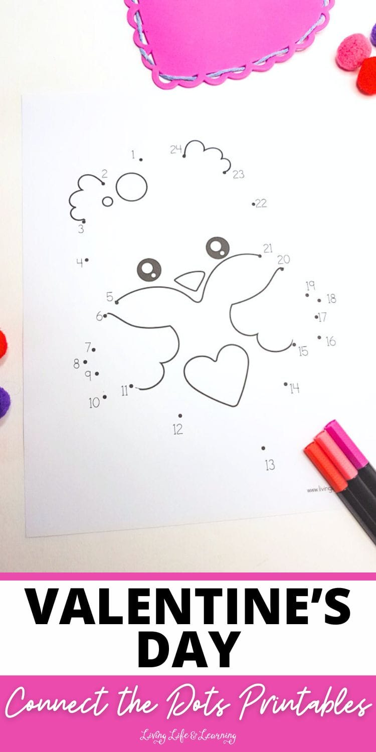 Valentine's Day Connect the Dots Printables