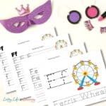 Carnival Writing Worksheets