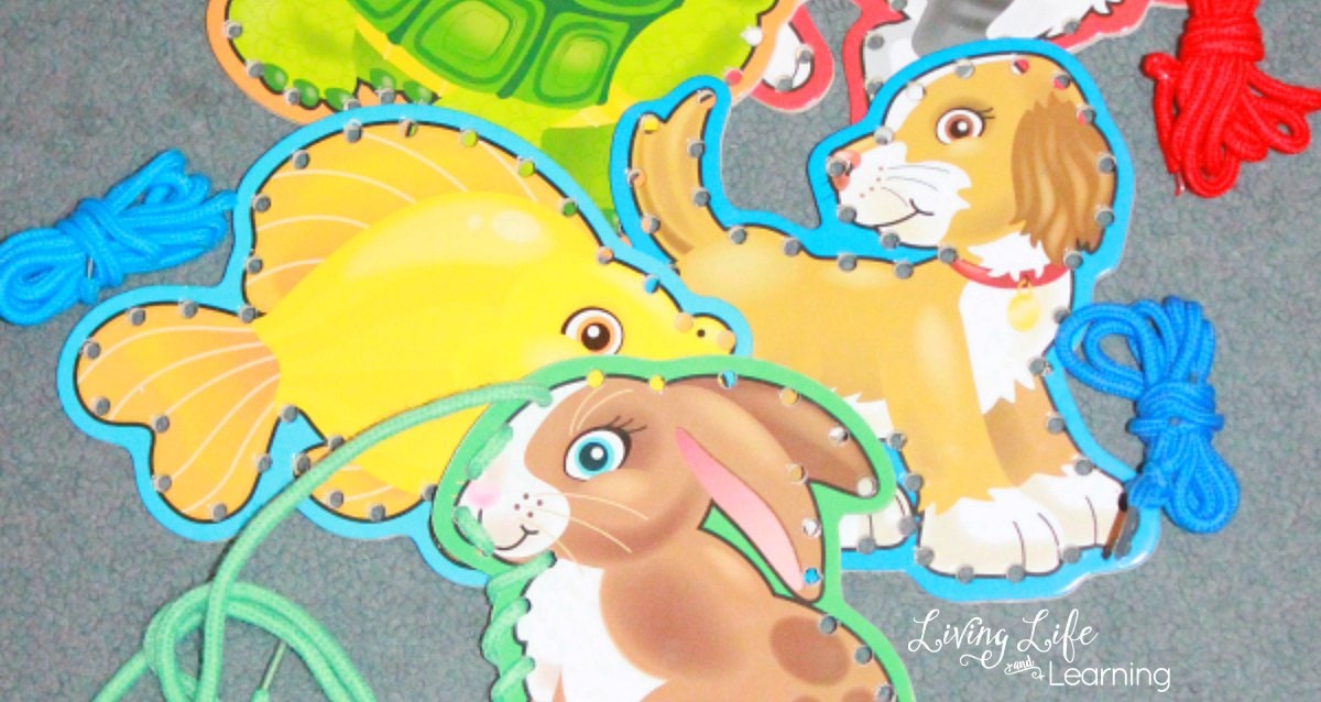 Lacing Toys Develop Fine Motor Skills