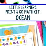 W is for Whale Worksheet: Summer Ocean Lessons for Kids