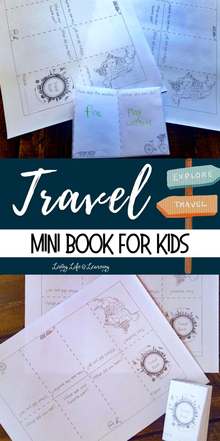Travel Mini Book for Kids