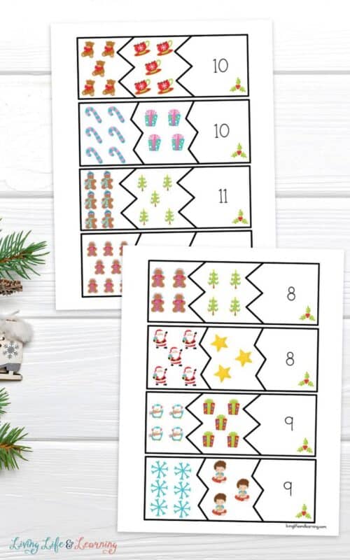 Christmas Addition Puzzles to Make Math Enjoyable