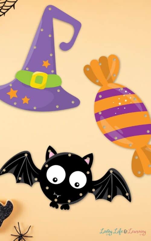 Halloween Lacing Cards: Engage and Enjoy