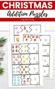 Christmas Addition Puzzles to Make Math Enjoyable