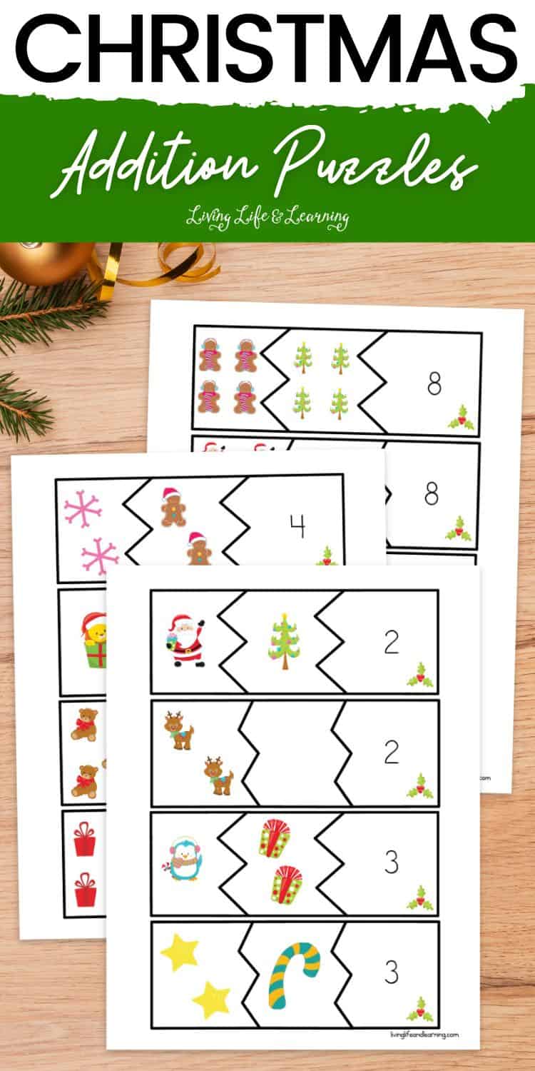 Christmas Addition Puzzles to Make Math Enjoyable