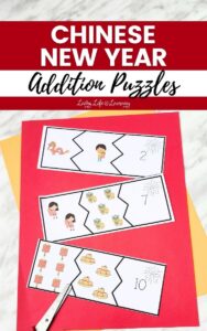 Chinese New Year Addition Puzzles for Holiday Enjoyment