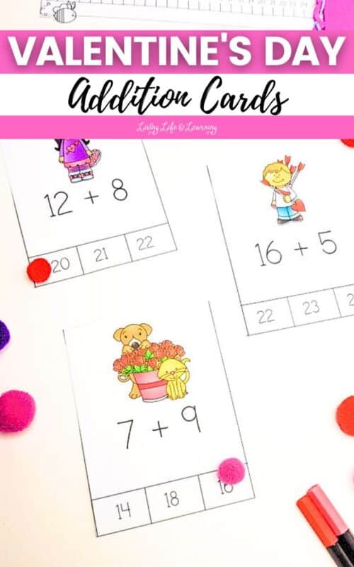 Valentine's Day Addition Cards