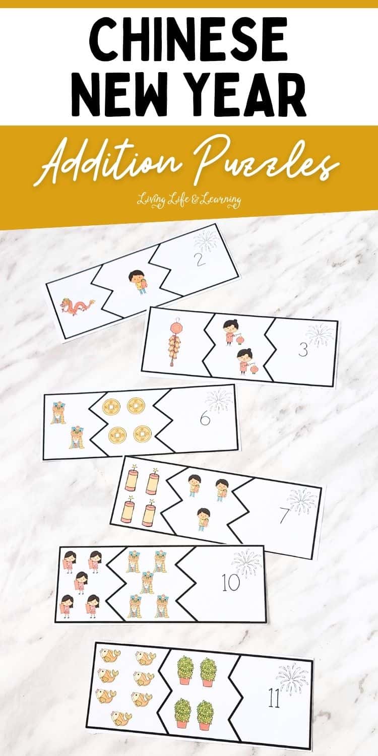 Chinese New Year Addition Puzzles for Holiday Enjoyment