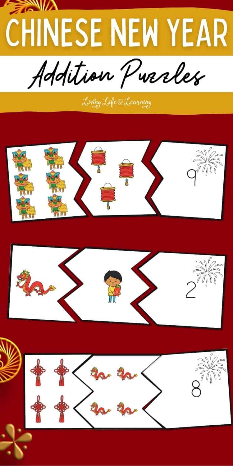 Chinese New Year Addition Puzzles for Holiday Enjoyment