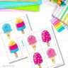 Have You Tried These Ice Cream Letter Puzzle Printables?