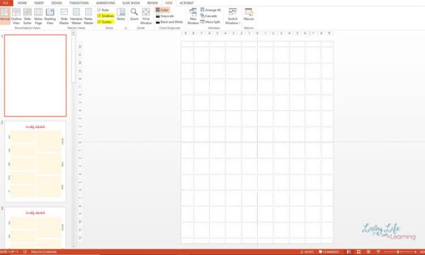 How to Make a Printable in PowerPoint - Writing Worksheet
