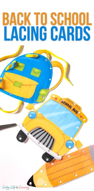 The Best Printable Lacing Cards That Your Kids Will Love