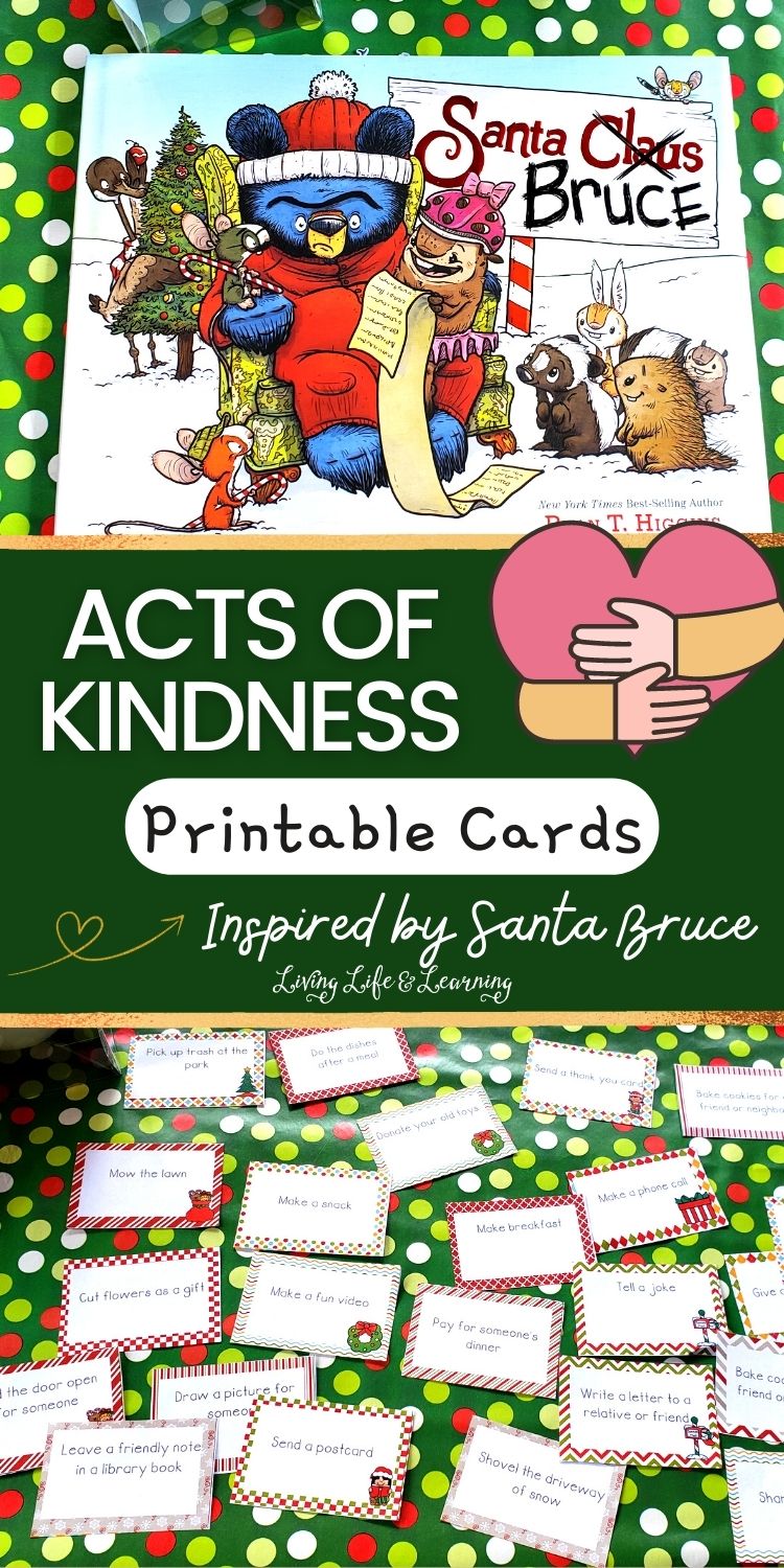 Acts of Kindness Printable Cards for Kids: Spread Love and Joy