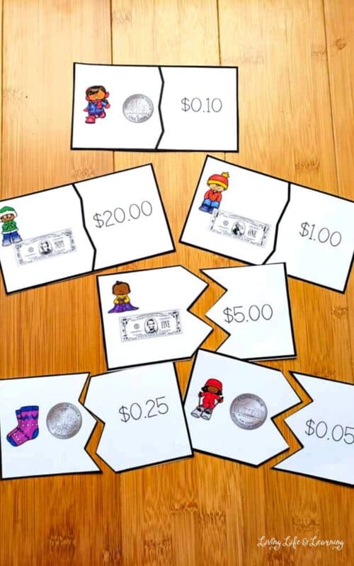 Winter Money Puzzles for Engaging Math Lessons