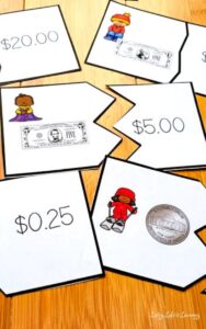 Winter Money Puzzles for Engaging Math Lessons
