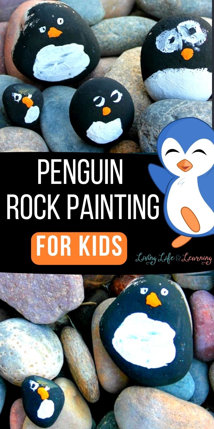 Rock Painting for Kids: Creative Penguin Projects