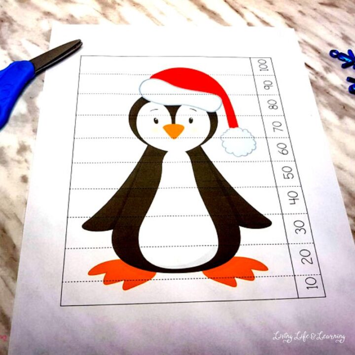 Winter Cutting Activities for Preschoolers