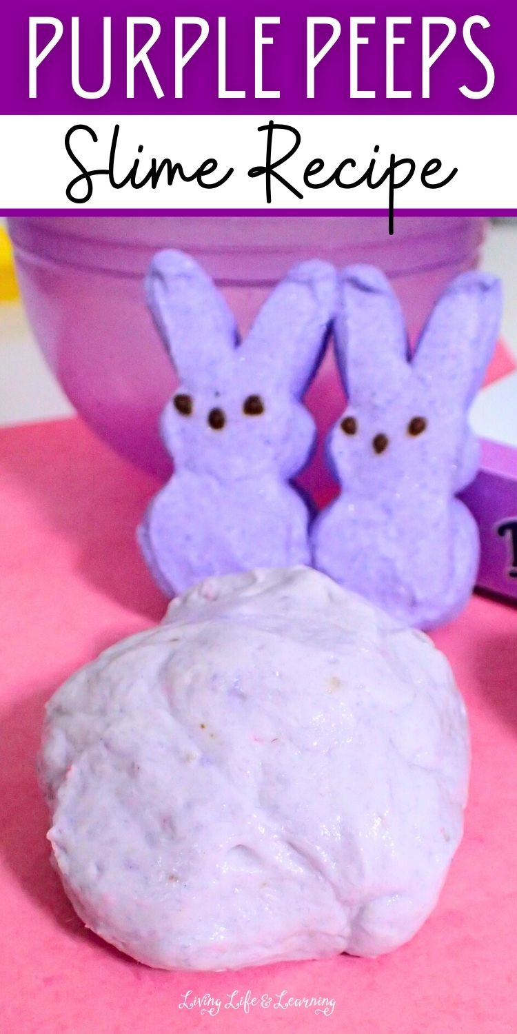 Peeps Slime Recipe: A Fun Kids Activity