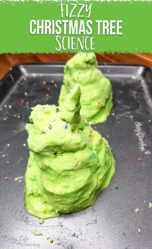 Fizzy Christmas Tree Science Experiment