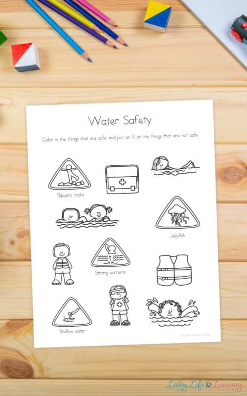 Water Safety Worksheets for Kids: Must Have for Summer