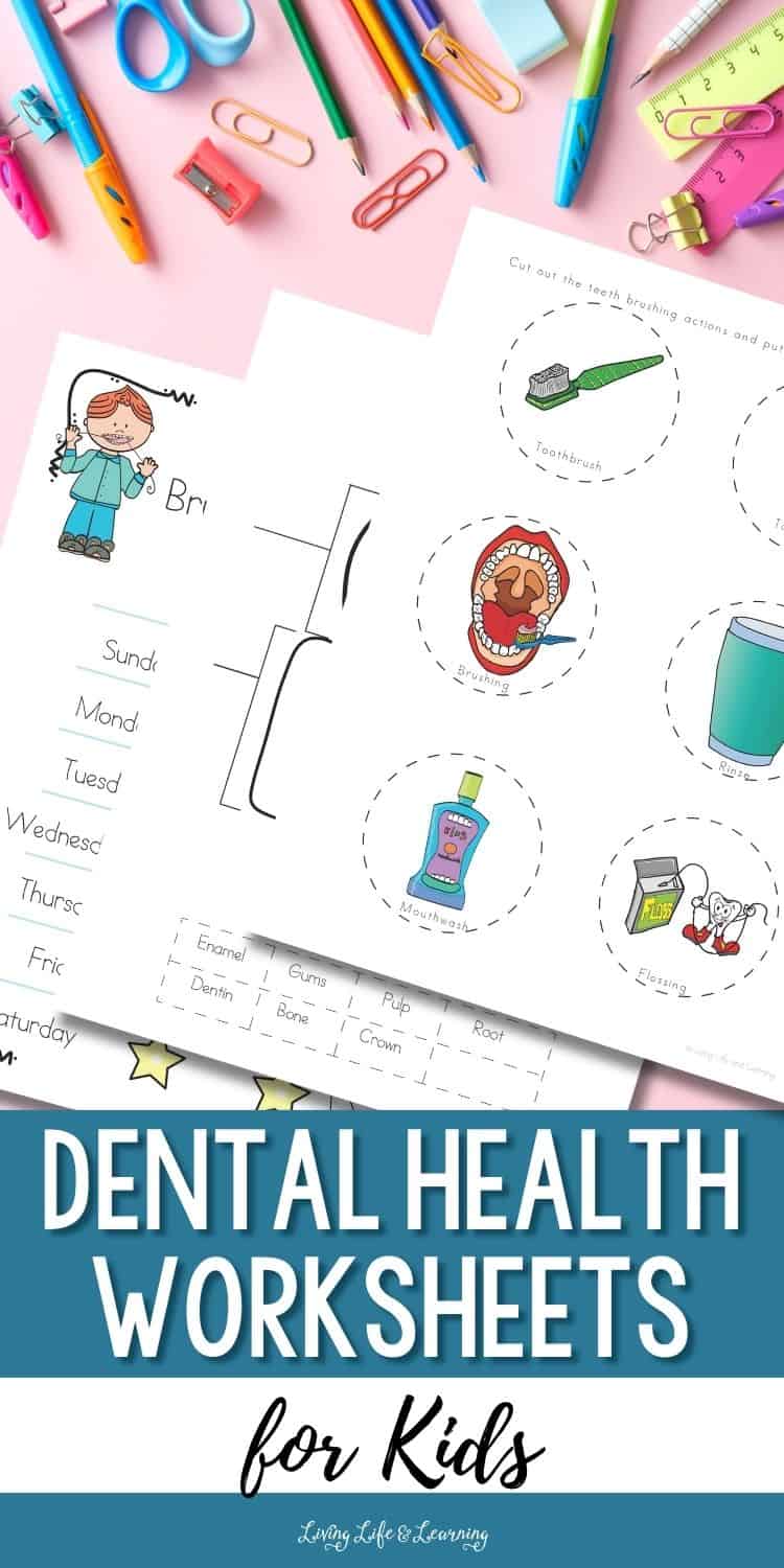 Dental Health Worksheets for Kids