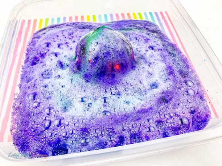Fun Fizzy Apple Volcano Science Experiment