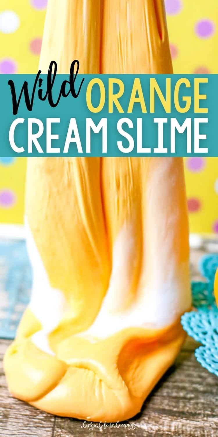 Wild Orange Cream Slime Recipe