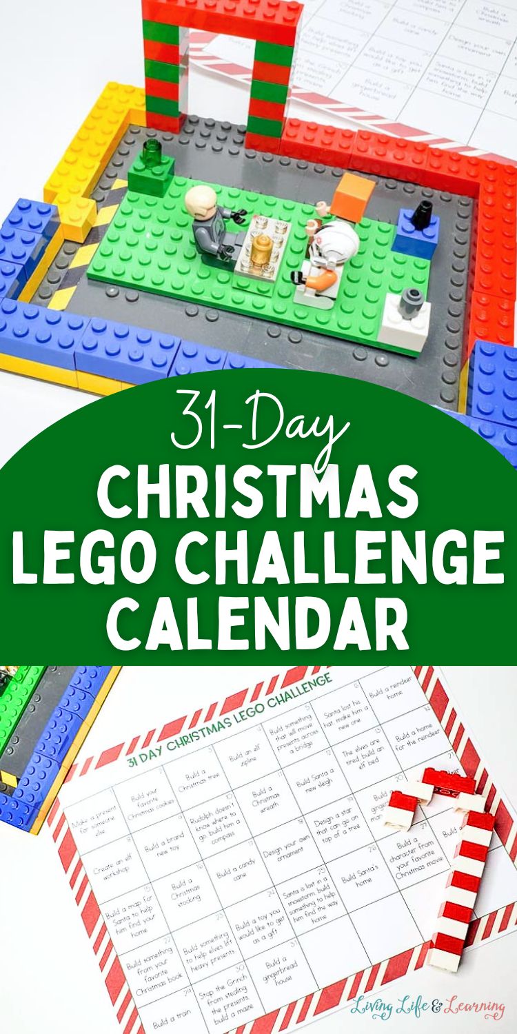 Get Creative with the 31 Day Christmas Lego Challenge Calendar