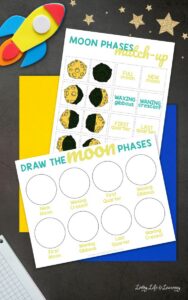 Moon Phases Worksheets: Fun Space Activities for Kids