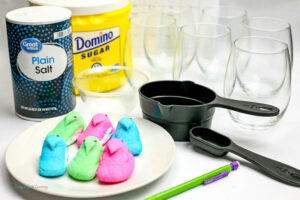 Simple Dissolving Peeps Science Experiment