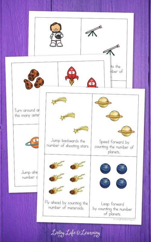 Space Counting Game