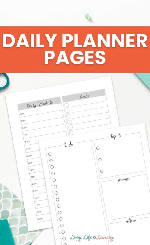 Daily Planner Pages