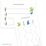 Dragon Tracing Worksheets