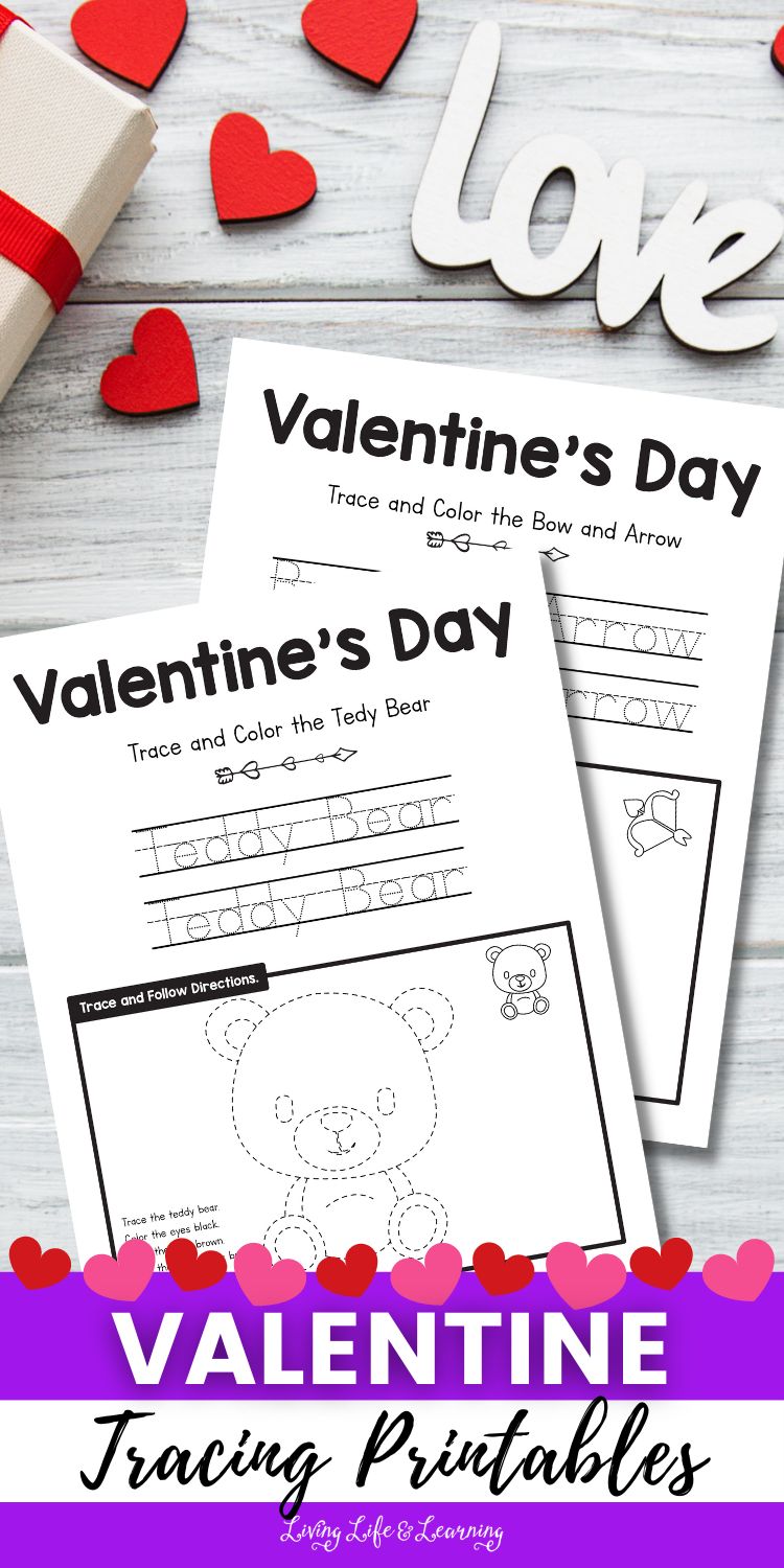 Valentine Tracing Printables