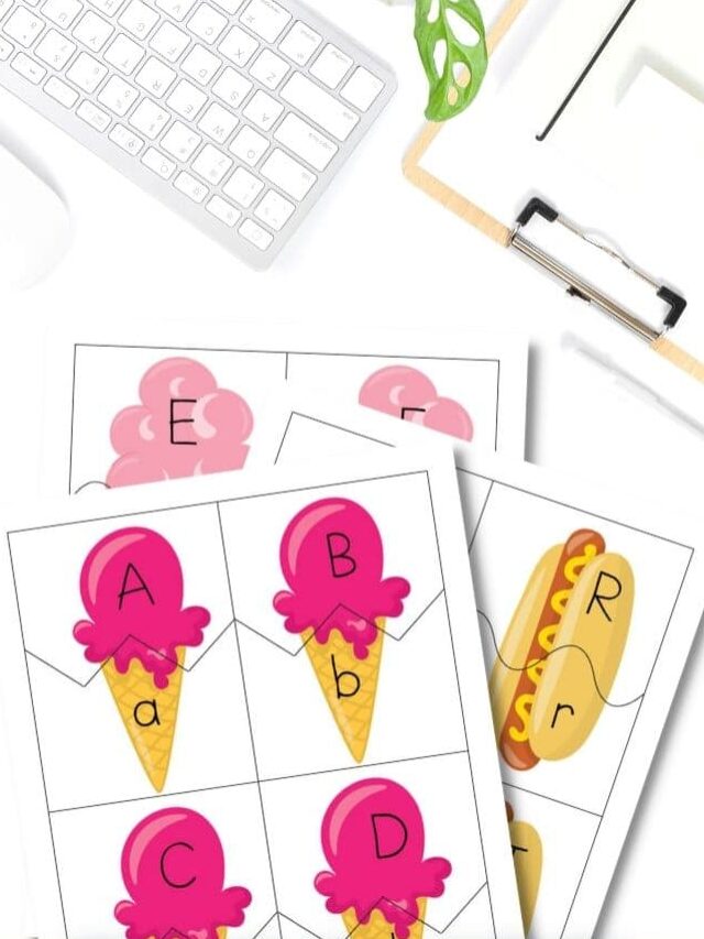 Summer Letter Puzzles Story