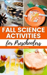 Fall Science Activities for Preschoolers