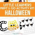 Halloween Printable Pack for K to Grade 2