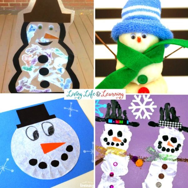 Snowman Crafts for Preschoolers