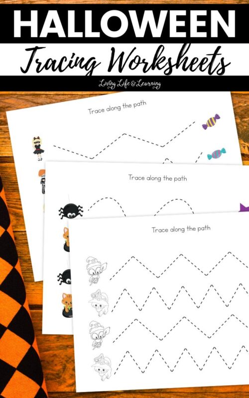 Halloween Tracing Worksheets