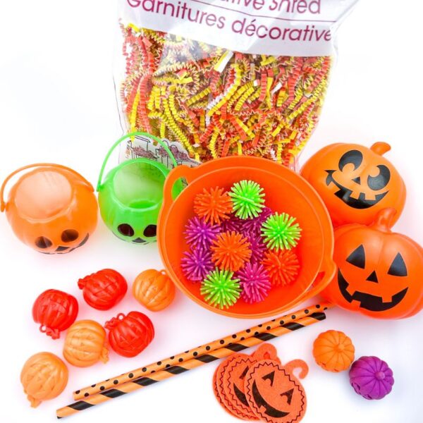 Fun Jack-O-Lantern Sensory Bin