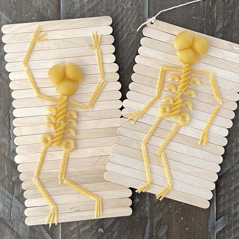 Skeleton Crafts for Preschoolers
